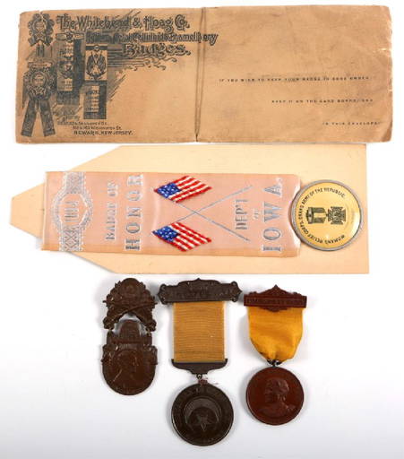 CIVIL WAR GAR NATIONAL ENCAMPMENT BADGES LOT OF 4 - Jul 11, 2018 ...