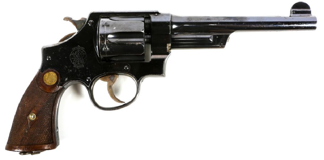 BRITISH SMITH & WESSON TRIPLE LOCK REVOLVER