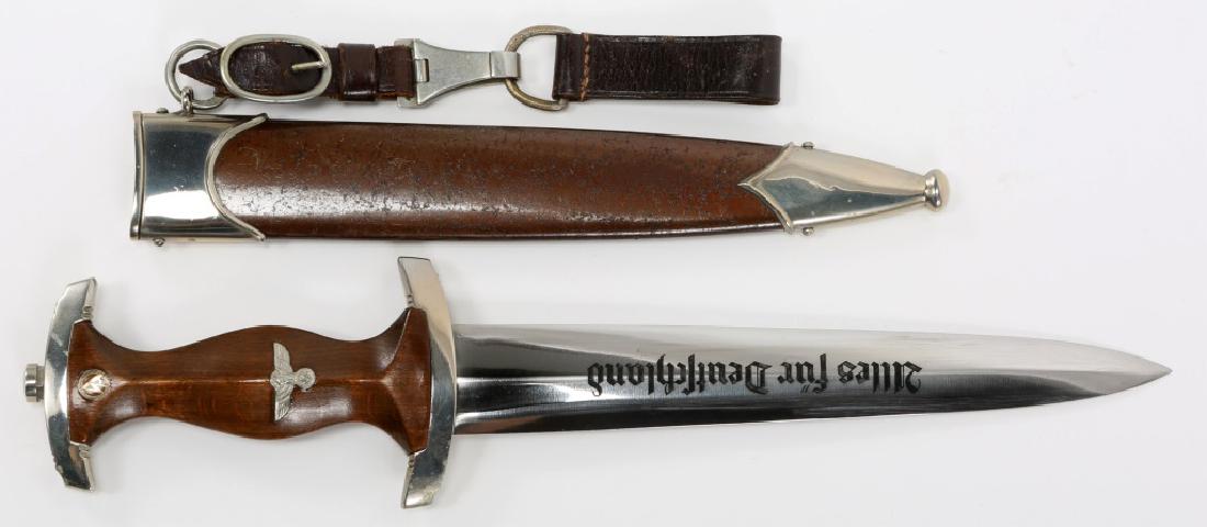 WWII GERMAN FULLY GROUND ROHM DAGGER BY EICKHORN