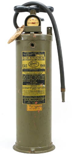 Wwii Us 1944 Pyrene Fire Extinguisher