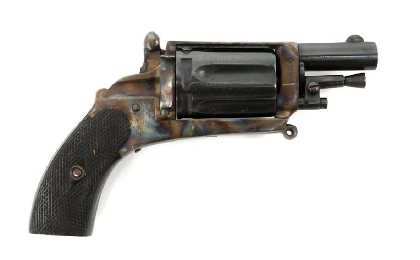 Belgian Folding Trigger Revolver