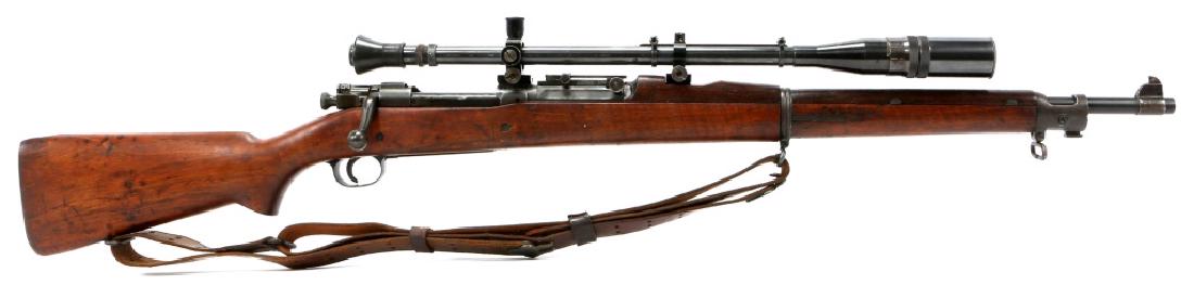 Wwii Usmc Springfield M1903a1 Sniper Rifle