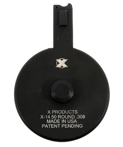 X Products Model X 14 50 Round M14/m1a Drum Mag
