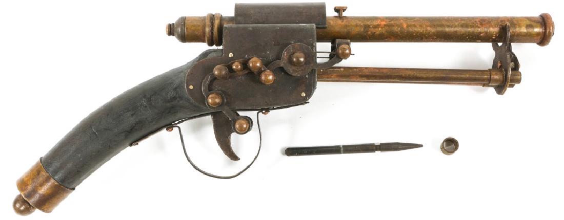 CHINESE SPRING LOADED SLEEVE ARROW GUN