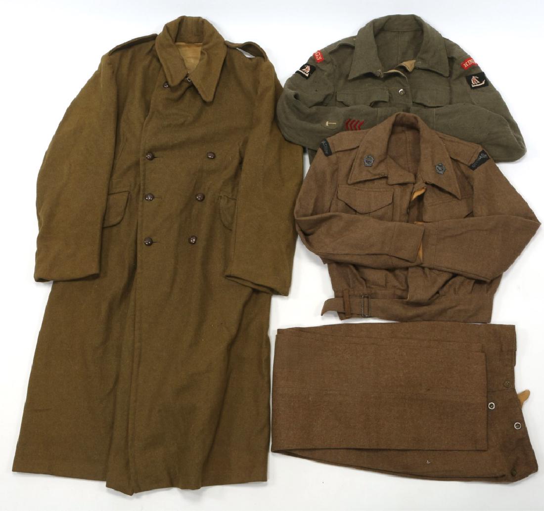 WWII SOUTH AFRICAN ARMY UNIFORM MIXED LOT