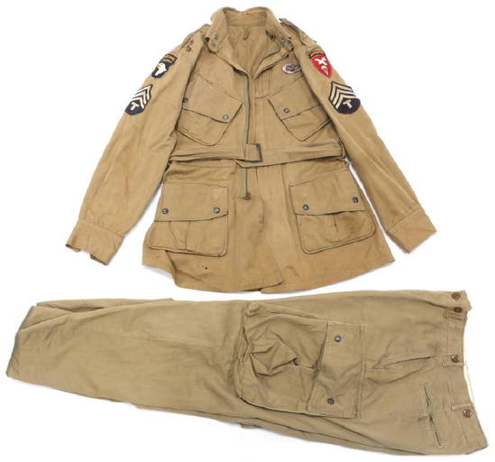 WWII US PARATROOPER 101st AIRBORNE M42 UNIFORM SET - Jan 31, 2019 ...