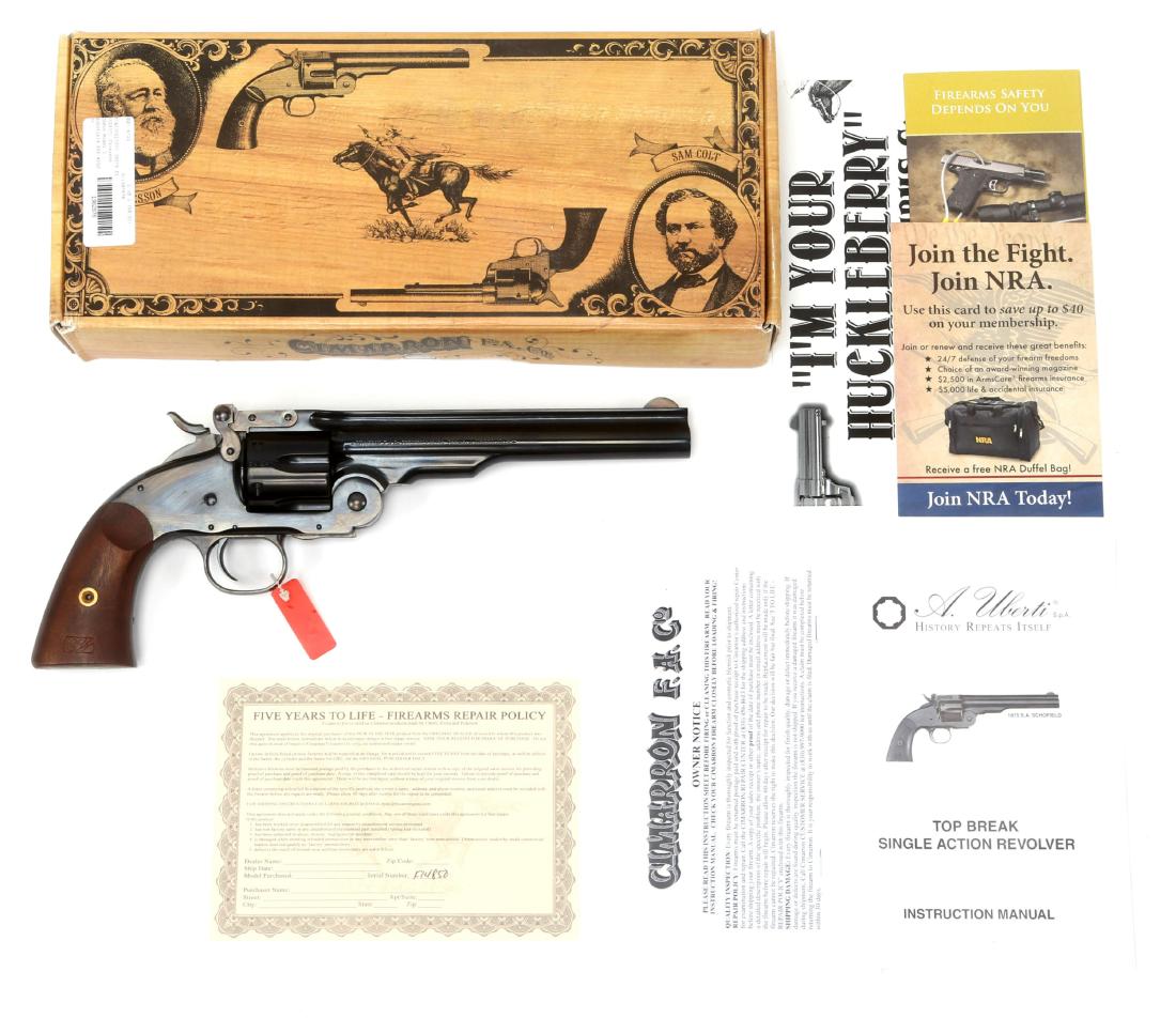 CIMARRON NO. 3 SCHOFIELD TOP BREAK REVOLVER