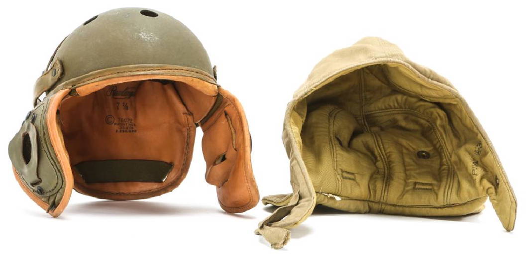 Wwii Us Army M38 Rawlings Tanker Helmet & Hat