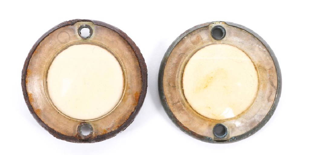 Wwii Us Paratrooper Luminous Disk Lot Of 2