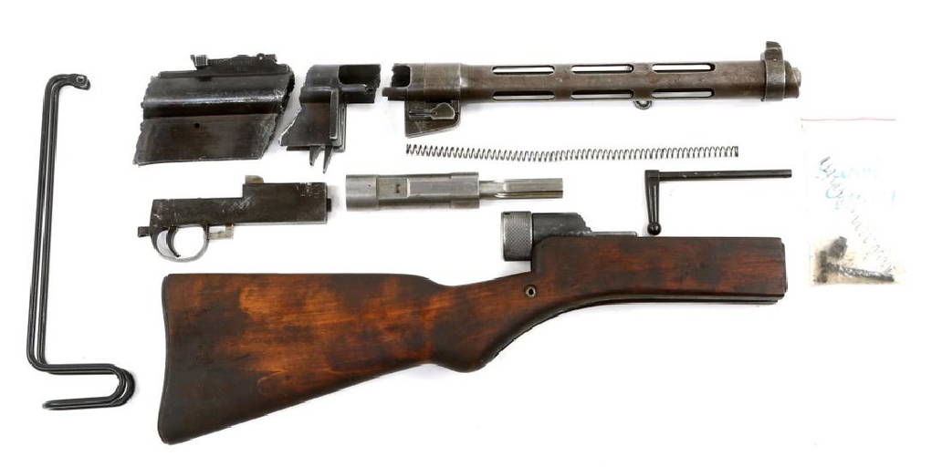 WWII FINNISH 9mm SUOMI M31 SUB MACHINE GUN PARTS - May 02, 2019 ...