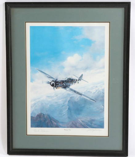 Erich Hartmann Signed Print By Harley Copic