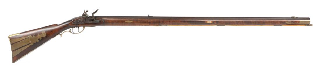 G.r. Douglas .45 Cal Kentucky Flintlock Rifle