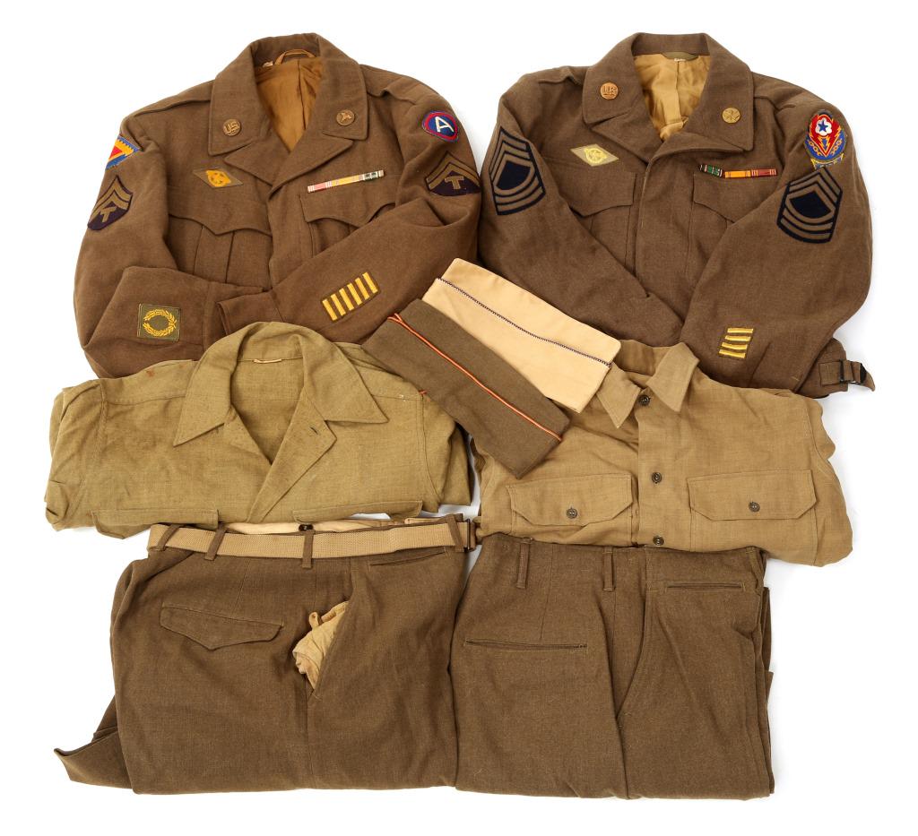 WWII US ARMY NCO DRESS UNIFORM LOT OF 2 - Oct 11, 2019 | Centurion ...