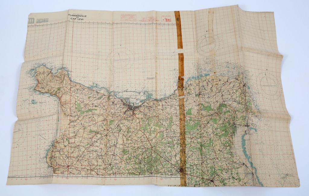 WWII D-DAY FRANCE NORTH COAST FLAMANVILLE MAP - Oct 11, 2019 ...