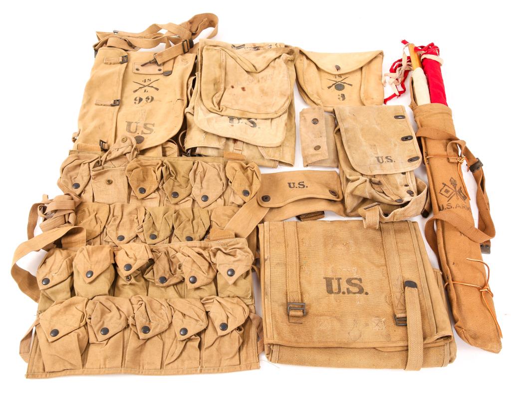 WWI US ARMY AEF FLAG KIT AND FIELD GEAR LOT - Oct 11, 2019 | Centurion ...