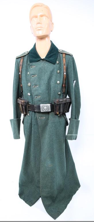 WWII GERMAN INFANTRY M36 OVERCOAT WITH AMMO BELT - Dec 14, 2019 ...