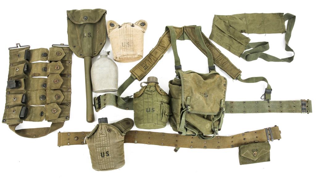 WWII - VIETNAM WAR US ARMY FIELD GEAR LOT - Dec 14, 2019 | Centurion ...