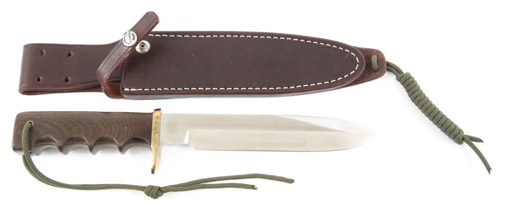 Randall Model 16 Diver Knife Brown Micarta Handle