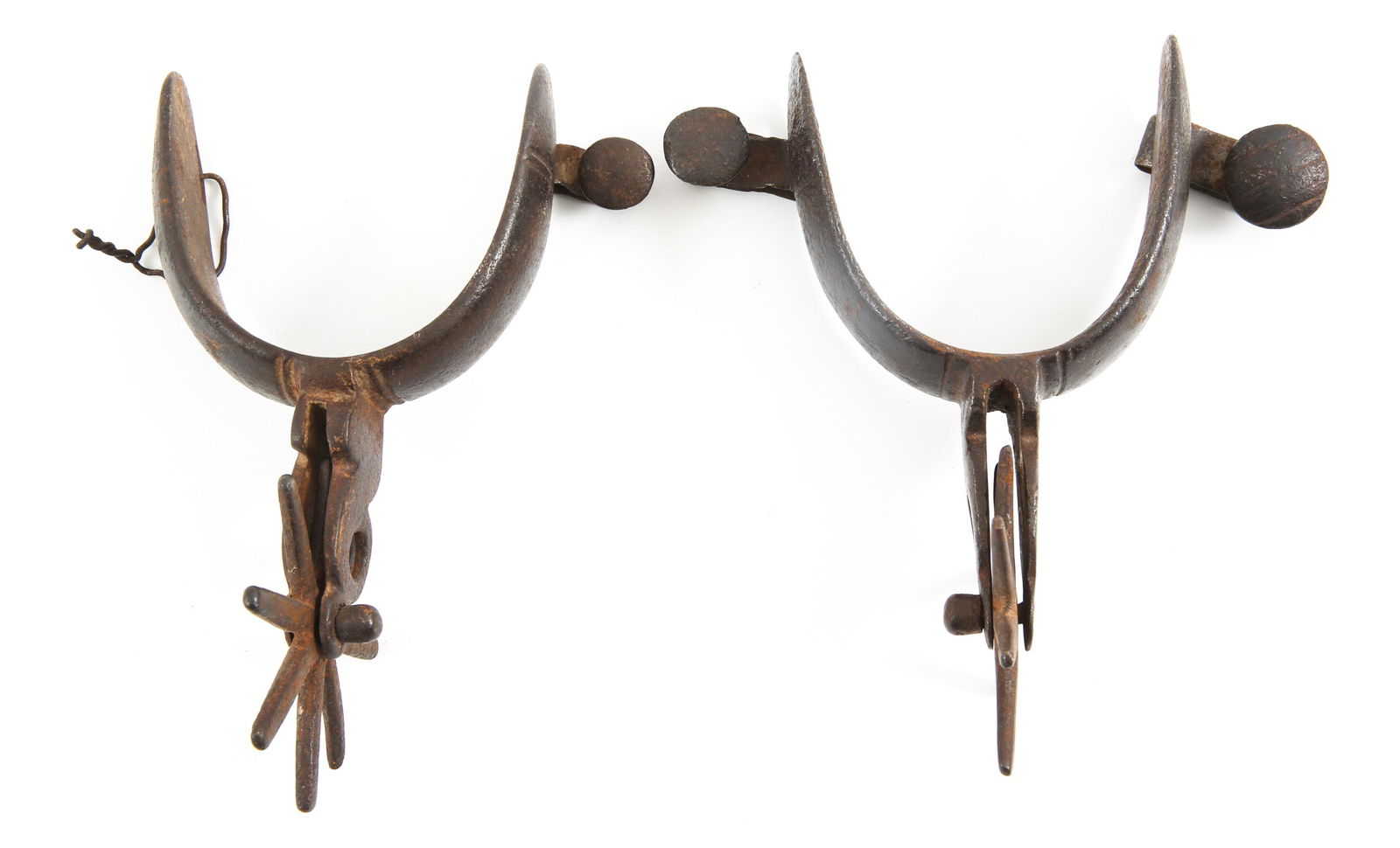 19TH CENTURY US CAVALRY COWBOY SPURS PAIR - Oct 17, 2020 | Centurion ...