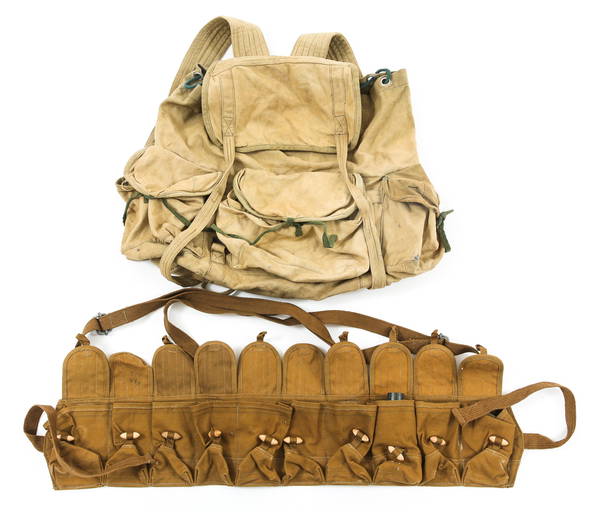 Vietnam War Nva Jungle Rucksack & Bandolier
