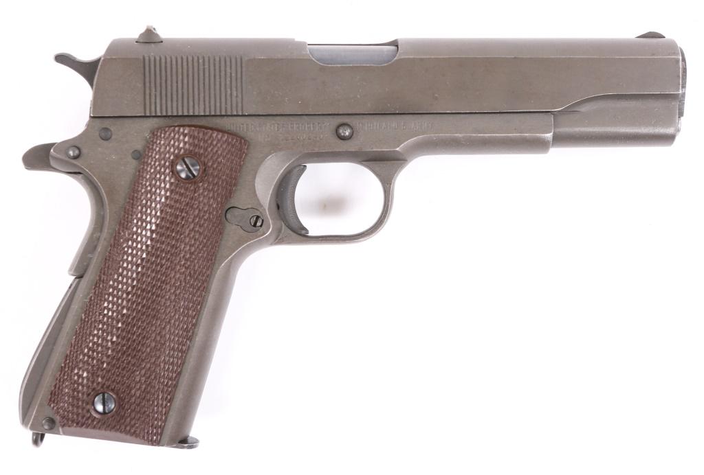 1945 Wwii Us Remington Rand M1911a1 .45 Acp Pistol