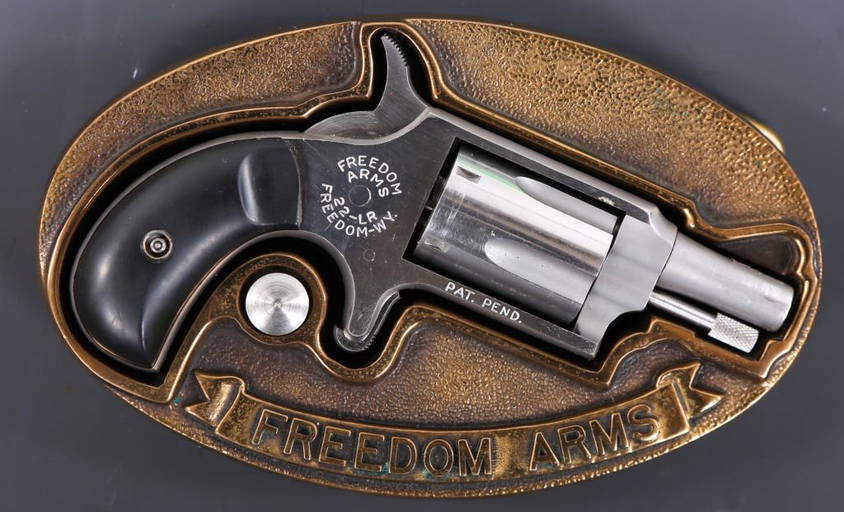 FREEDOM ARMS .22 LR MINI REVOLVER & BUCKLE HOLSTER - Nov 21, 2020 ...