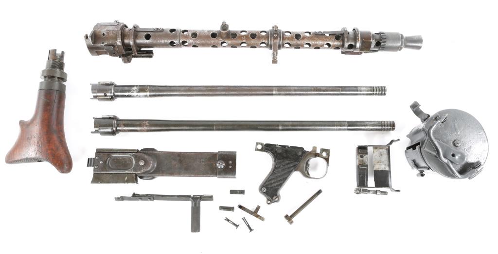 Wwii German Mg 34 Machine Gun Parts Lot