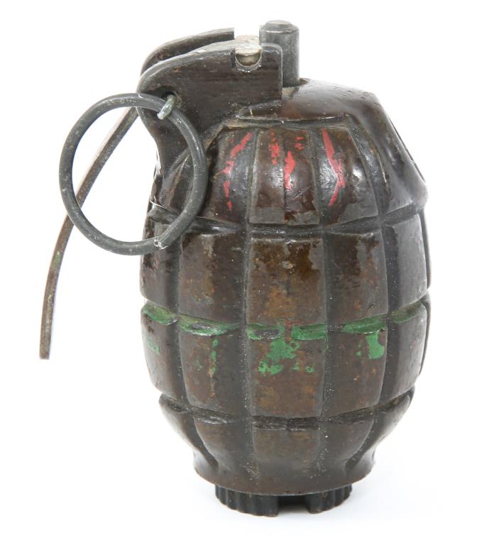 Wwi Wwii British Mills Bomb Hand Grenade Inert