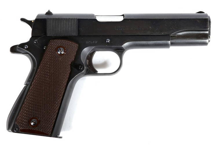 1947 Colt Model Super 38 Automatic 38 Super Pistol
