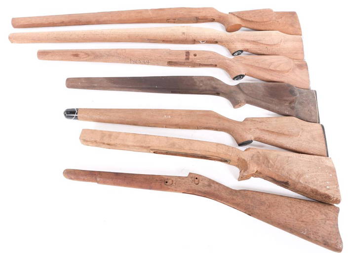 Unfinished Rifle Stocks Remington, Winchester