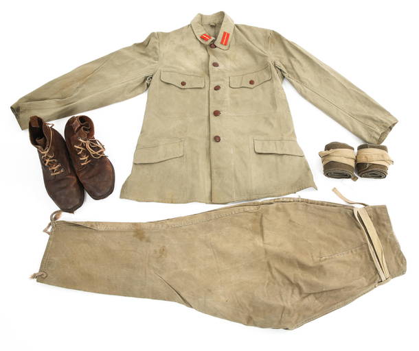 Wwii Imperial Japanese Army Uniform With Boots