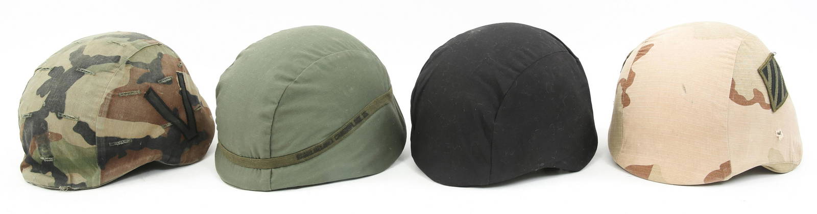 Desert Storm Us Army Pasgt Helmets Lot Of 4
