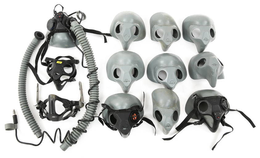 Us Air Force Mbu 20/p Oxygen Mask Lot