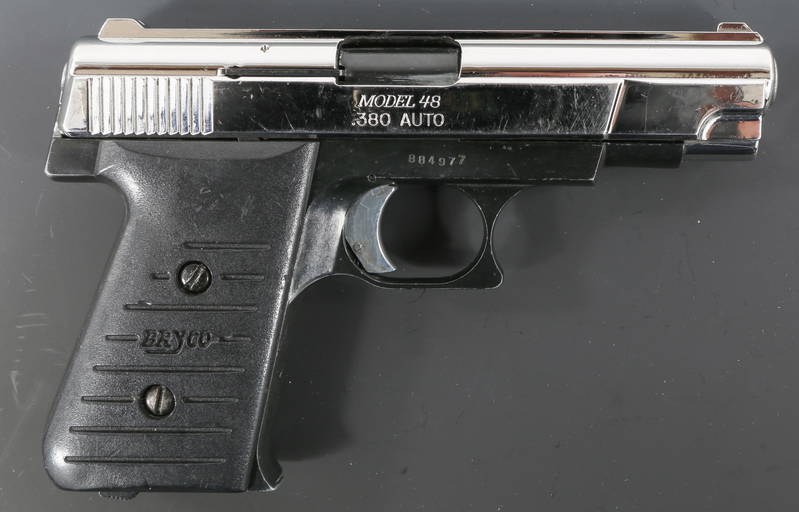 Bryco Jennings Model 48 .380 Auto Semi Auto Pistol