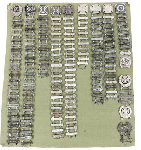 Us Army Marksmanship Qualification Badges Lot