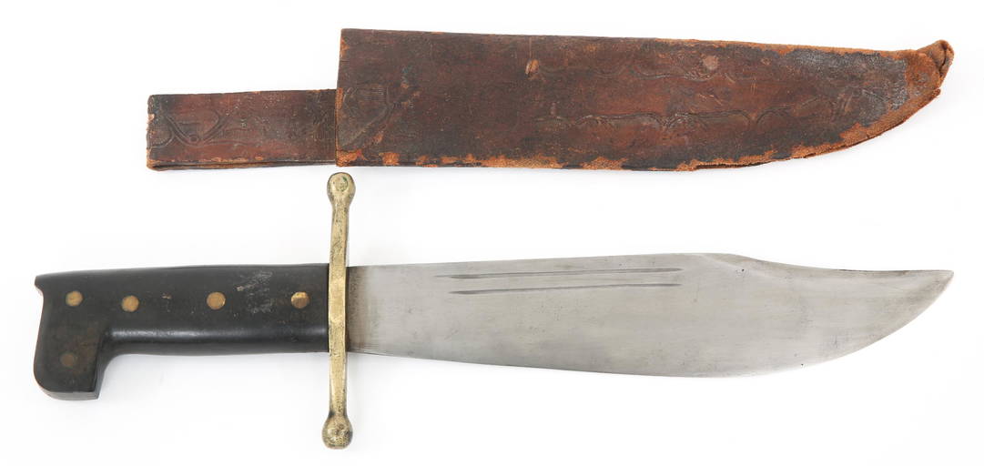 Wwii Us Collins Co Legitimus No.18 V44 Bowie Knife