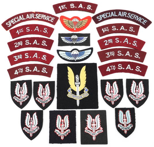 British Sas Special Air Service Patches & Wings