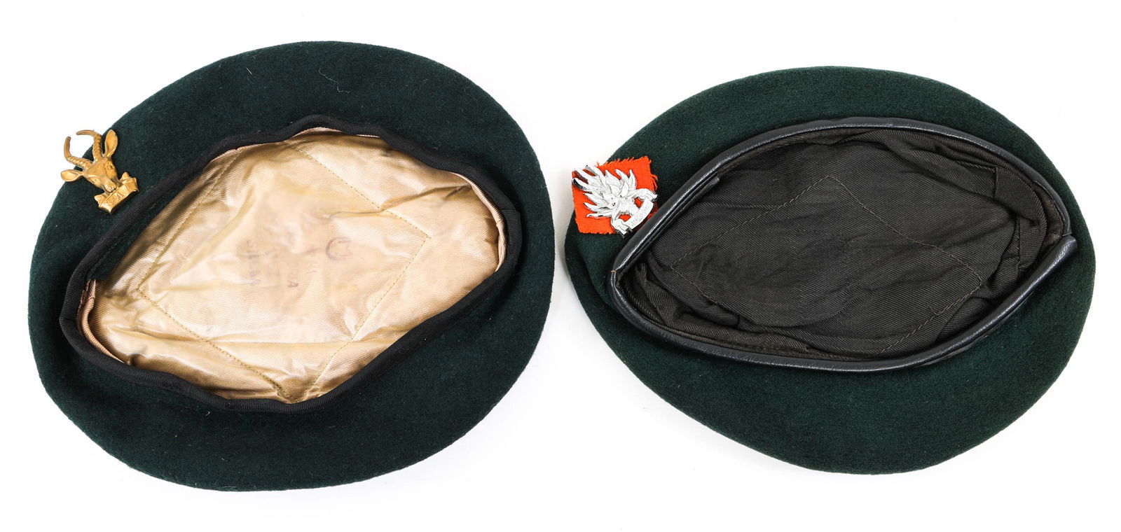 SOUTH AFRICAN SADF BORDER WAR REGIMENTAL BERETS (#72581) on Dec 22 ...