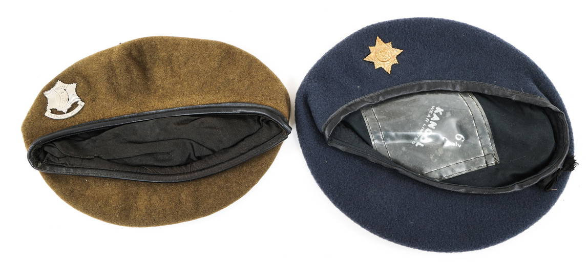 SOUTH AFRICAN MUNICIPAL POLICE BERET LOT OF 2 (#72584) on Dec 22, 2021 ...