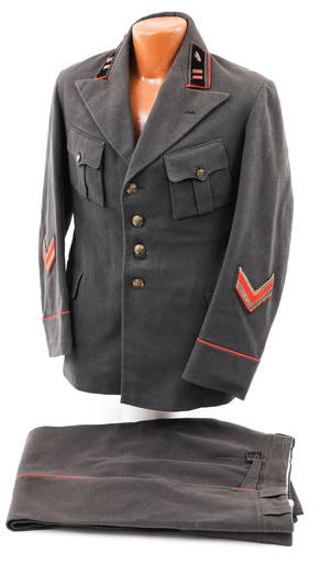 Wwii Soviet Army Tank Major's Uniform