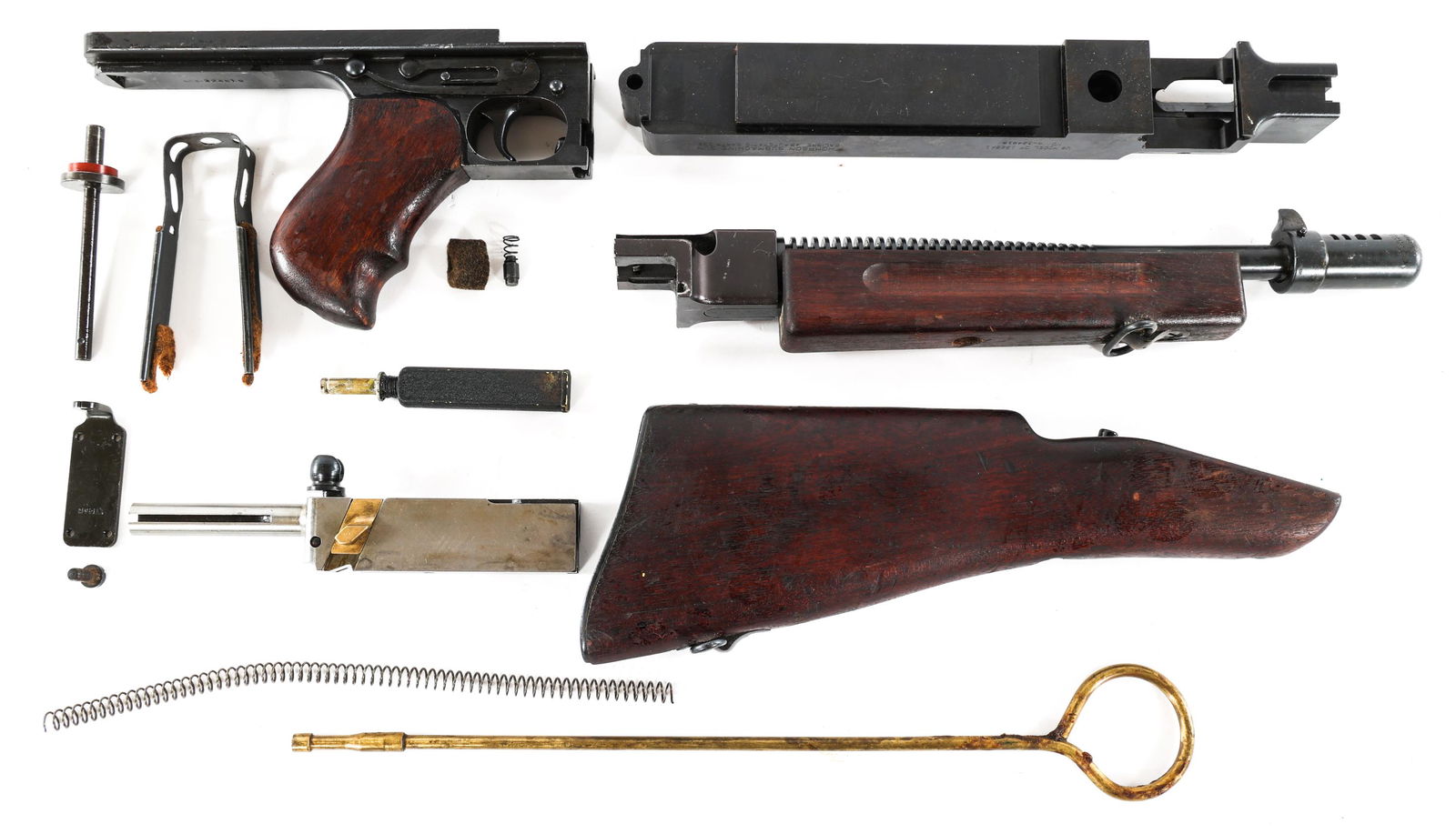 THOMPSON 1928 A1 PARTS KIT WITH SOLID RECEIVER (#78231) on Jul 16, 2022 ...