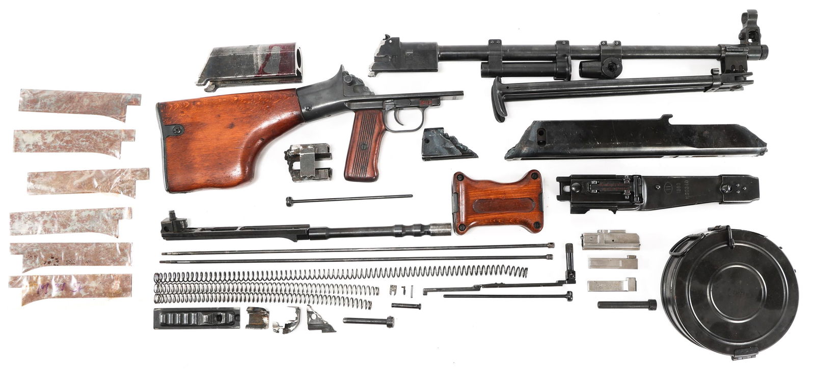 Polish Radom Rpd 7.62x39mm Machine Gun Parts Kit