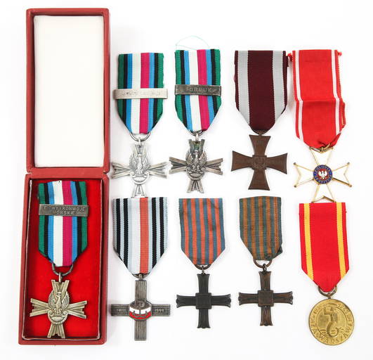 WWII POLISH ARMY MEDAL LOT (#81523) on Sep 14, 2022 | Centurion ...