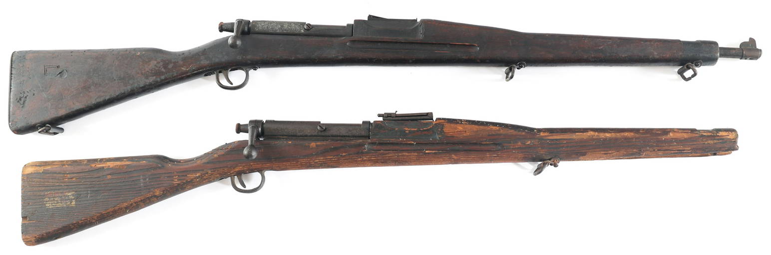Wwii Us Parris Dunn Dummy Training Rifle Lot Of 2