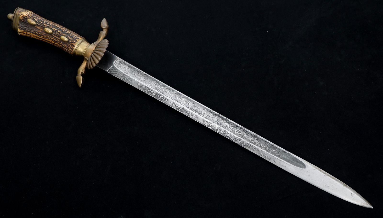 Imperial German Presentation Hunting Cutlass