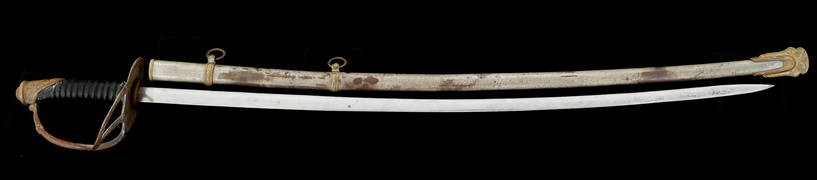 Us Cavalry Officer Sword Saber Model 1872