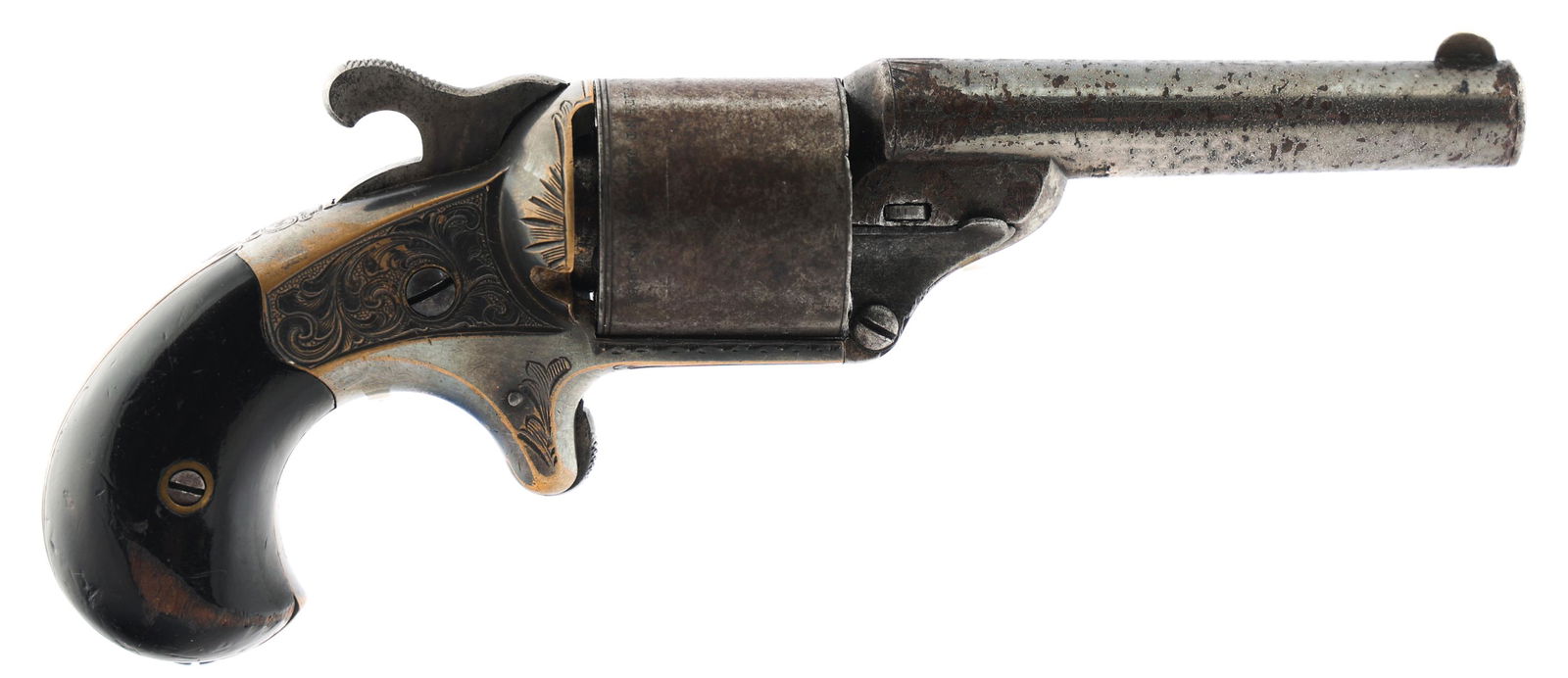 MOORE'S PATENT TEAT FIRE .32 CALIBER REVOLVER (#88500) on Dec 17, 2022 ...