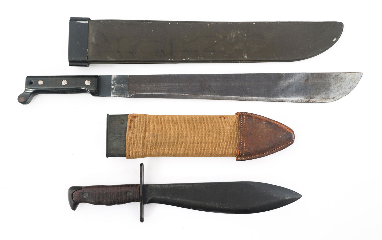 WWI - WWII US ARMY M1917 BOLO KNIFE & MACHETE (#83045) on Jan 12, 2023 ...