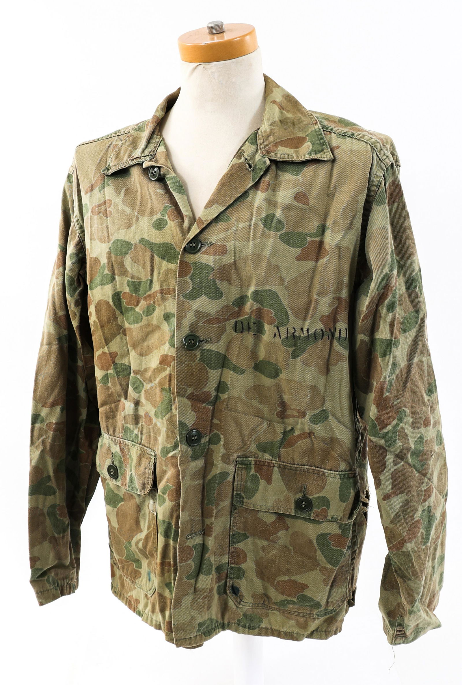 VIETNAM WAR ERA US MACV BEOGAM CAMO SHIRT (#83363) on Jan 12, 2023 ...