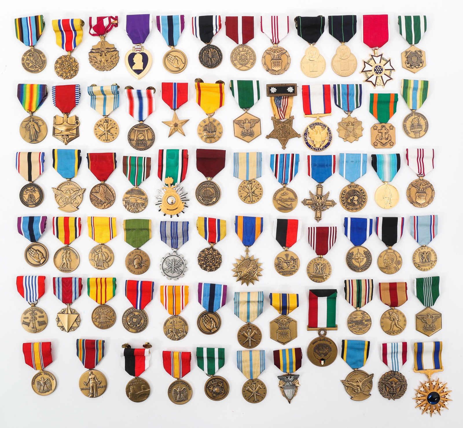 US ARMED FORCES SERVICE AWARD MEDALS LOT OF 75 (#83560) on Jan 12, 2023 ...